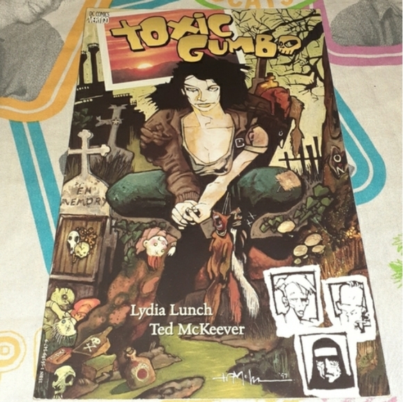 Vintage | Other | 998 Toxic Gumbo Vintage 9s Comic Book Dc Comics ...